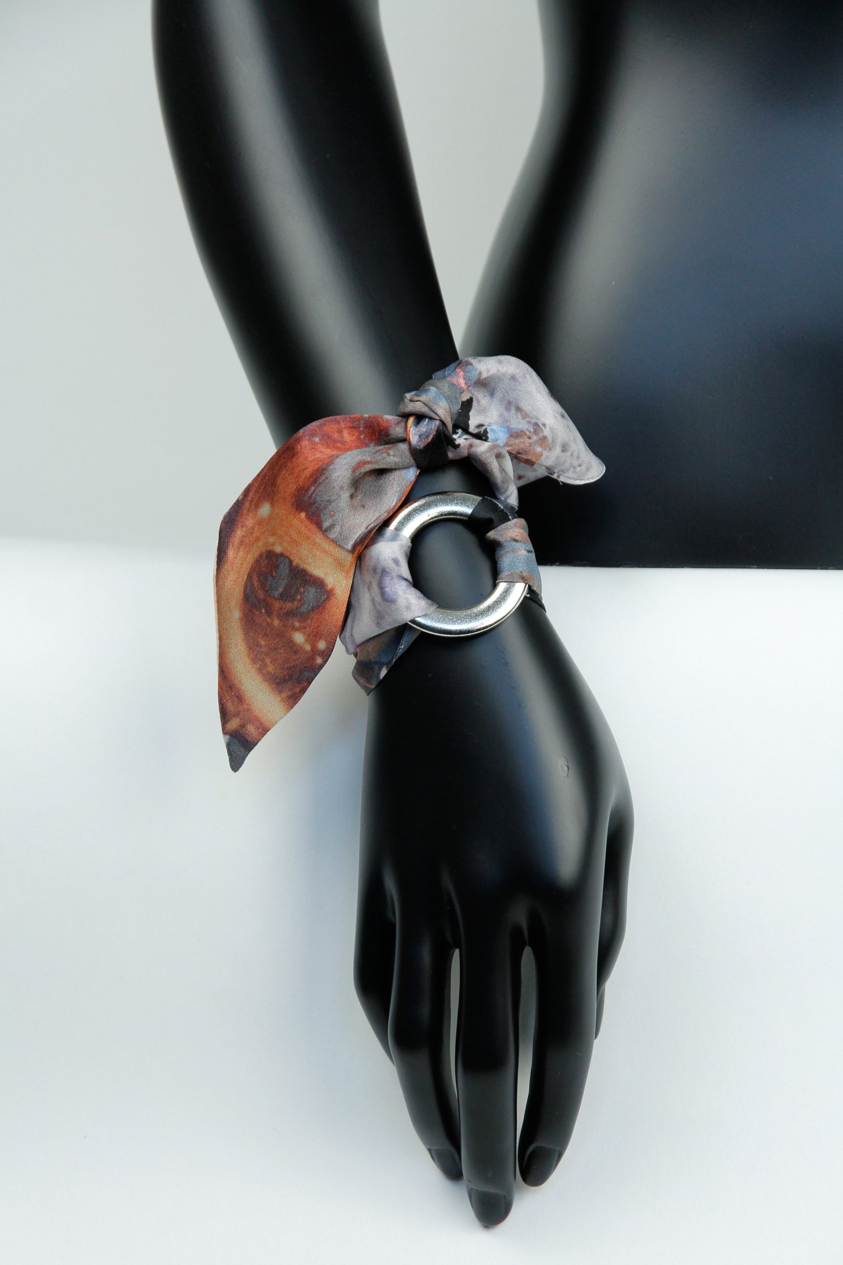 Glooming Jellyfish Silk Bracelet By Siebenaler